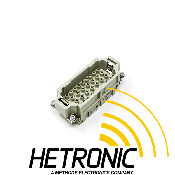 Insert Harting 32pol. + PE Male Positions 1-32 - HAN 32 EE Crimp ...